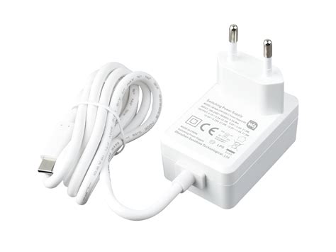 27w Usb Type C电源 Pd电源 Type C接口 欧规eu 适用于树莓派5代