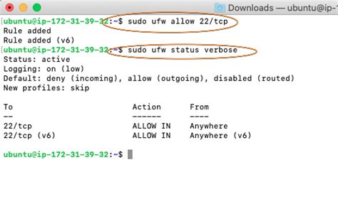 Opening Ports On Ubuntu Firewall