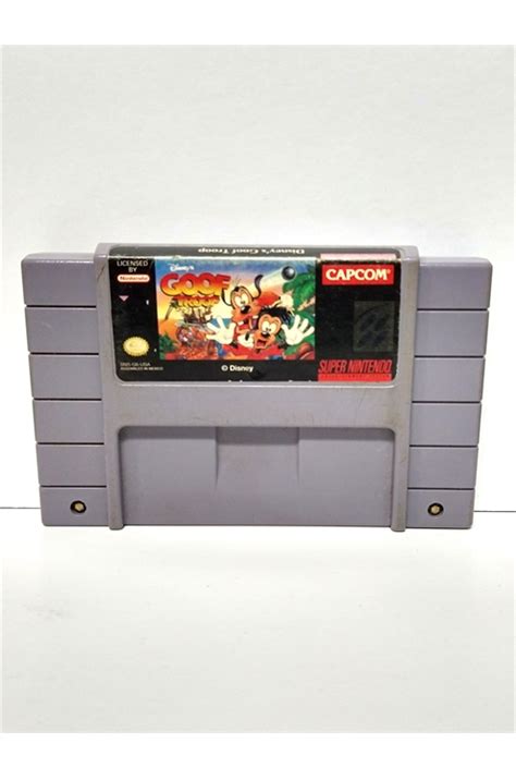 Super Nintendo Snes Disneys Goof Troop Cartridge Only Good