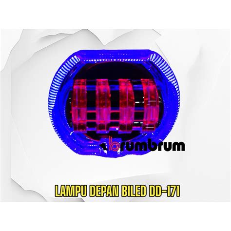 Jual LAMPU DEPAN DAYMAKER MOTOR MODEL BILED Shopee Indonesia