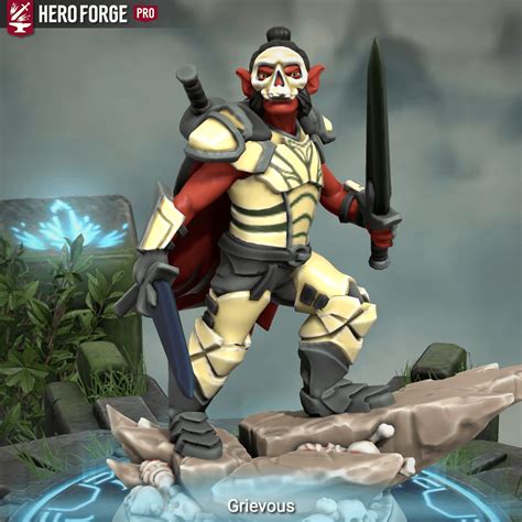 General Grievous Kaleesh Warlord Dnd Style Heroforgeminis