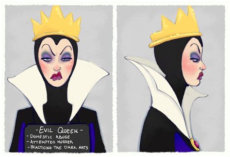 Disney Villian Mugshots By Jennifer Shari Ewing Vilões Da Disney