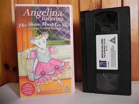 Amazon Com Angelina Ballerina Vhs Finty Williams Judi Dench Jo Wyatt Keith Wickham