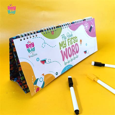 Promo Flip Book Belajar Membaca Suku Kata Alphabet Flashcard Huruf