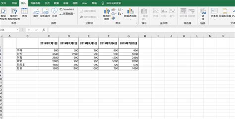 excel三表头如何制作
