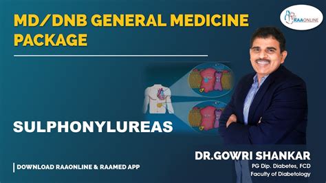Sulphonylureas Mddnb General Medicine Youtube