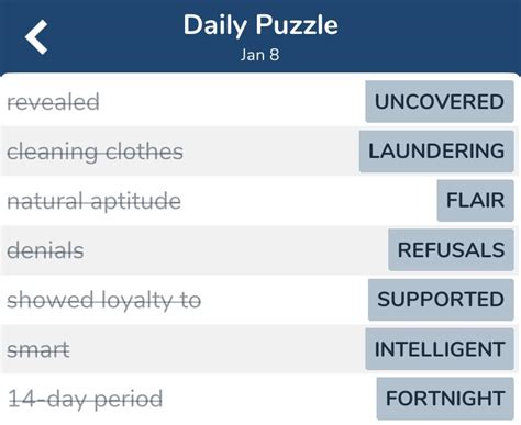 7 Little Words January 8 2024 Answers Answers All In One Page