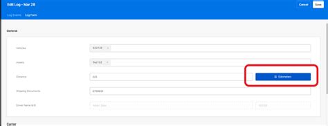 How To Edit Odometer Readings In Drivers Logs On The Fleet Dashboard Motive Help Center
