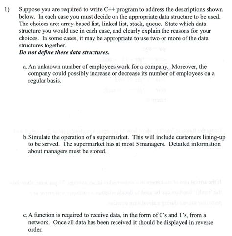 Solved 1 Suppose You Are Required To Write C Program To