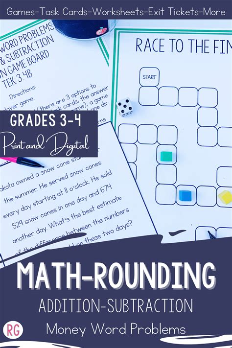 Rounding Word Problems Word Problems Subtraction Word Problems