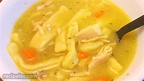 Comforting Chicken Noodle Soup