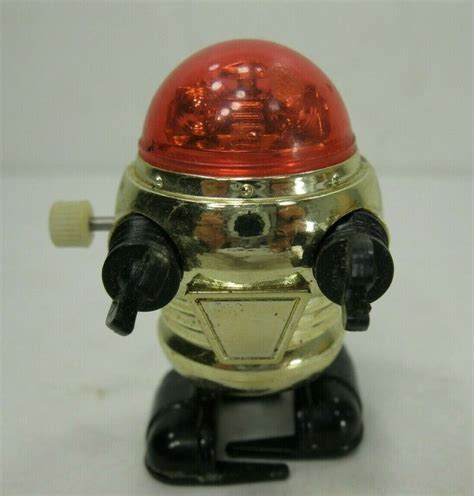 Vintage 1978 Tomy Red Head Rascal Robots Wind Up Robot Works Ebay