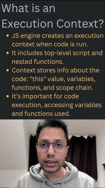 What Is Execution Context Clip 1 Understanding Execution Context Core Javascript Youtube