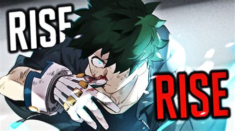 Nightcore Rise Rock Version Lyrics Youtube