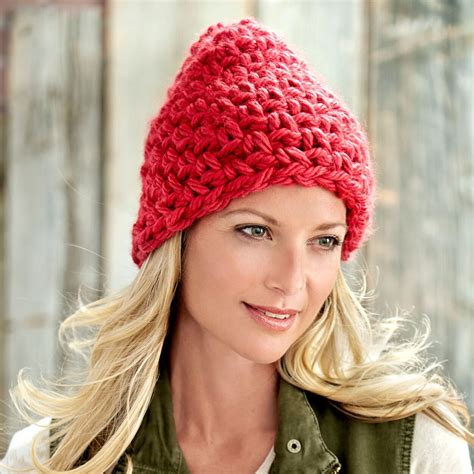 Bernat Speedy Crochet Cap Yarnspirations Crochet Hat Pattern