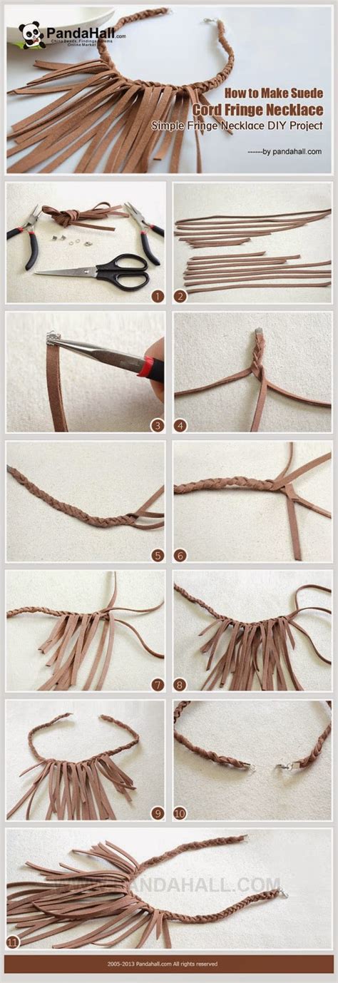 Crafting Wire Simple Project Tassle Style Necklace