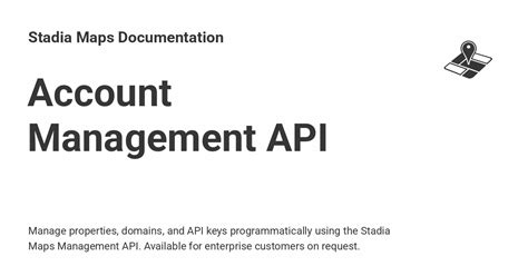 Account Management Api Stadia Maps Documentation