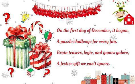 The Advent Calendar Riddles And Games The Ultimate Christmas Book Including Fun The Advent Calendar Riddles And Games The Ultimate Christmas Book Including Fun