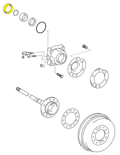 Rear Inner Axle Seal NOK Yota Performance Inc