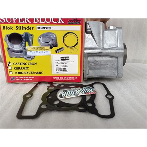 Block Piston Bore Up BRT Mm Beat Deluxe Beat New Genio Tojiro New Prestige Block Piston BRT