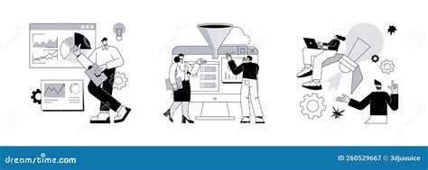 performance tools and software solutions abstract concept vector