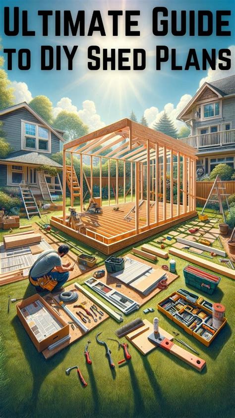 Diy Shed Plans For Every Space Build Your Dream Storage With Easy To