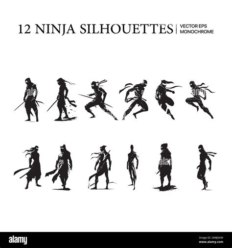 Ninja Mascot Logo Vector Template Creative Ninja Logo Design Concepts