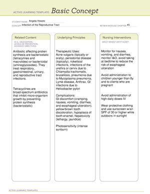 Remediation B Template Pathophysology Anticipating Provider