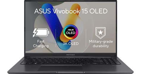 Notebook ASUS Vivobook 15 OLED X1505VA-OLED445W Indie Black X1505VA ...