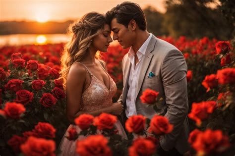 Premium Photo Romantic Couple On Valentines Day