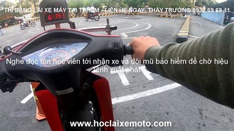 Học lái xe a1 Hướng Dẫn Mẹo Thi Thực Hành Bằng Lái Xe Máy A1 Đậu 100