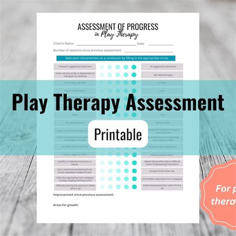 Therapy Assessment Tools Etsy