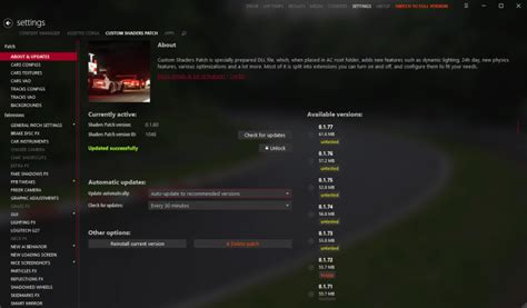 Assetto Corsa: How to Install Content Manager + Custom Shaders Patch ...