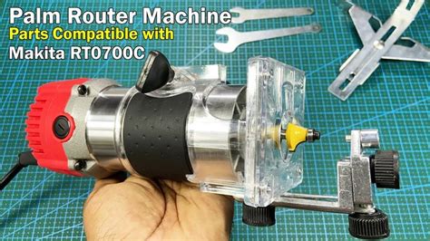 Electric Hand Trimmer Wood Palm Router Unboxing And Test YouTube Router Hand Router Router