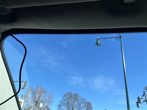 Dash Cam Trouble Hiding Wires Above Windshield Chevy Bolt EV Forum