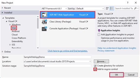 Publishing To An Azure Web App With Continuous Deployment ASP NET