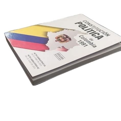 Libro De La Constitución Política De Colombia Edición Actualizada