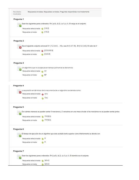 Actividad 8 Automatizada Matemáticas discretas Studocu