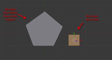 Create A Hole Inside A Bmesh Ngon Modeling Blender Artists Community