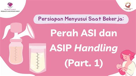 persiapan menyusui saat bekerja perah asi dan asip handling part 1
