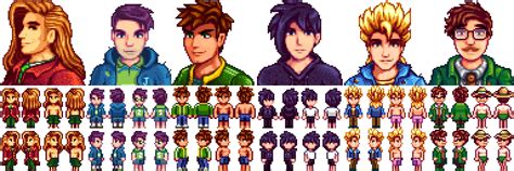 Portrait Accurate NPC Sprites At Stardew Valley Nexus Mods And Community