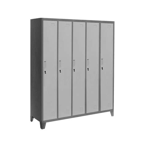 Locker Metálico 5 Cuerpos 05 Puertas L500 1 Todo Lockers