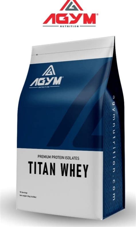 Agym Nutrition Titan Whey 21kg 70 Servings Halal Whey Protein Powder