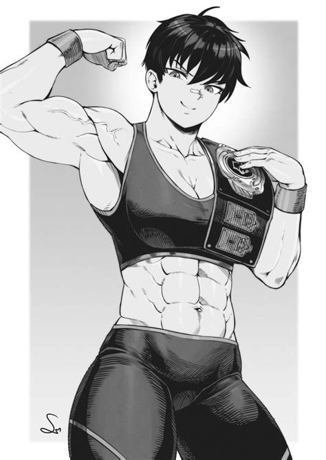 Female Wrestler Biceps Flex Artist Speedl00ver Rfitdrawngirls