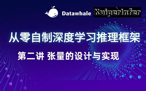 从零自制深度学习推理框架：第二讲 张量 tensor 的设计与实现 哔哩哔哩