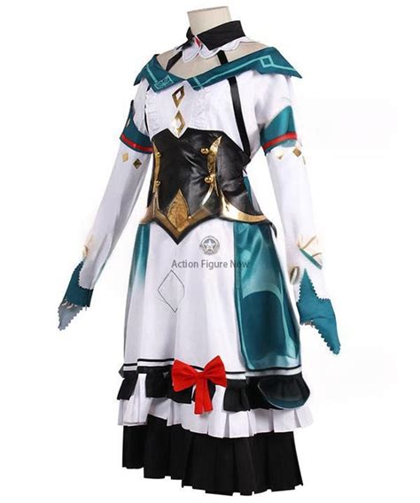 Genshin Impact Npc Katherine Cosplay Costume
