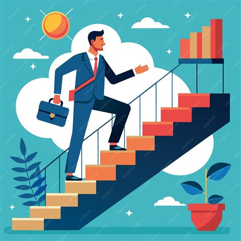Premium Vector Career Planning Step To Develop Plan And Growth Career