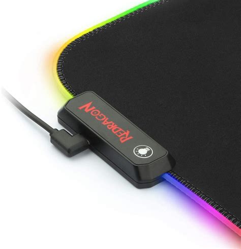 Redragon Neptune Rgb P027 Led Extended Gaming Mouse Pad Soft Matt With