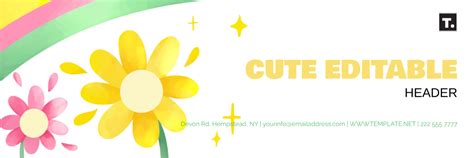 Free Cute Templates To Edit Online