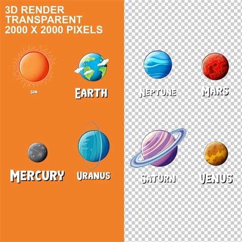 10 Nama Planet Psd High Quality Free Psd Templates For Download Freepik